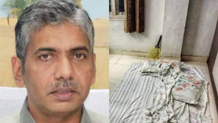 नौकरी के आखिरी दिन दफ्तर के फर्श पर सोए IPS अधिकारी, तस्वीर वायरल ...