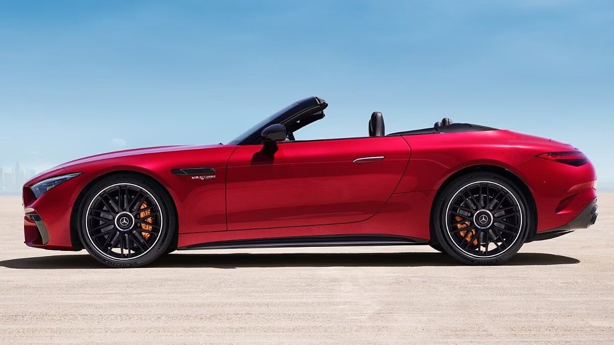 Mercedes AMG SL 55: महज 16 सेकंड में खुलेगी छत...295Kmph की टॉपस्पीड! लॉन्च हुई 9 गियर वाली ये ...