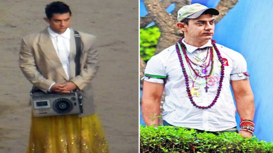 आमिर ने पीके के लिए उतारे कपड़े A Nude Aamir Khan In Peekay Poster