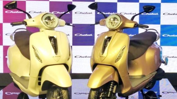 भारतीय बाजार में Bajaj के चेतक स्‍कूटर की वापसी, सामने आया पहला लुक ...