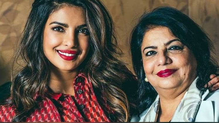 प्र‍ियंका चोपड़ा की मां ने ट्रोल्स के बाद डिजाइन की लगाई क्लास, बताया ...