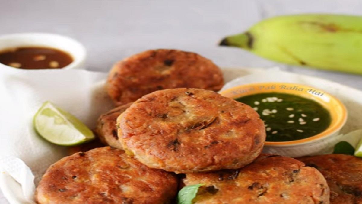 नवरात्रि स्पेशल: व्रत में यूं बनाएं कच्चे केले की टिक्की, सेहत के लिए ...