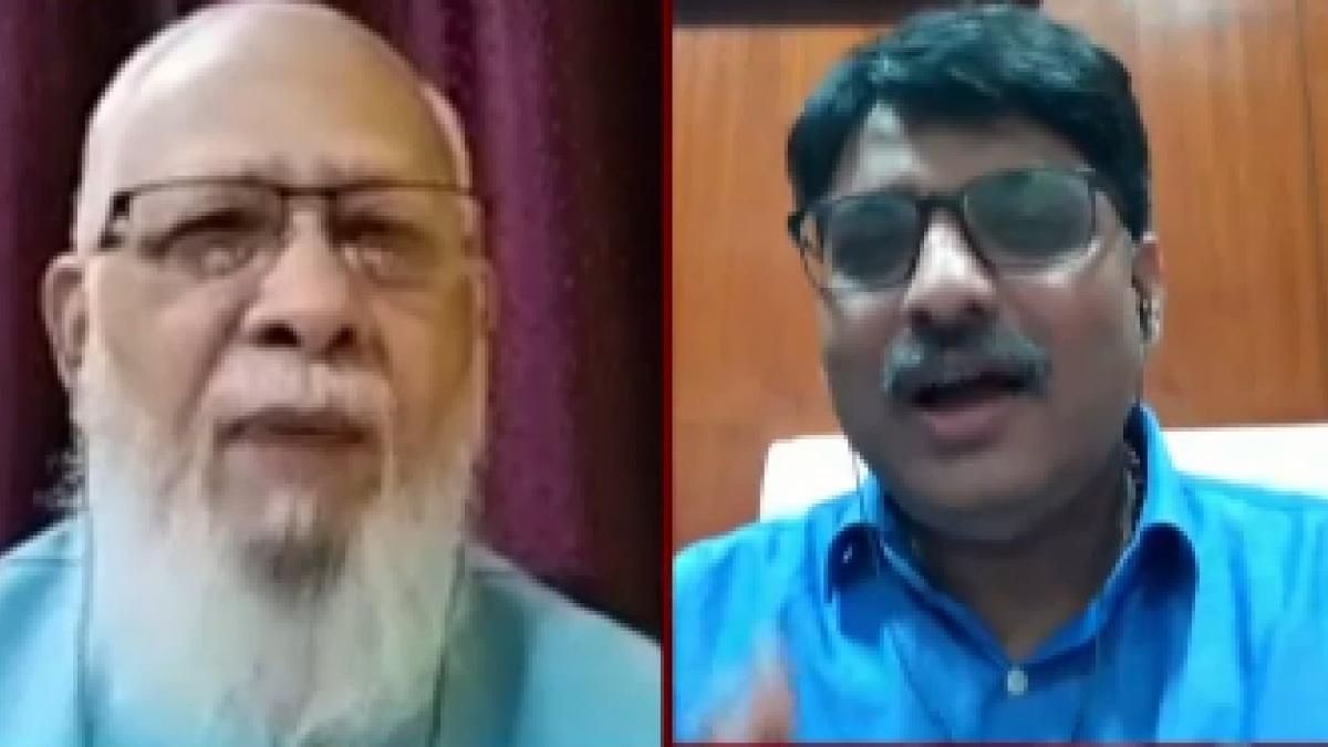 Sangit Ragi बोले- भारत ह‍िंदू राष्ट्र, MH Khan ने पूछा- संव‍िधान में कहां ल‍िखा है? - Sangit ...