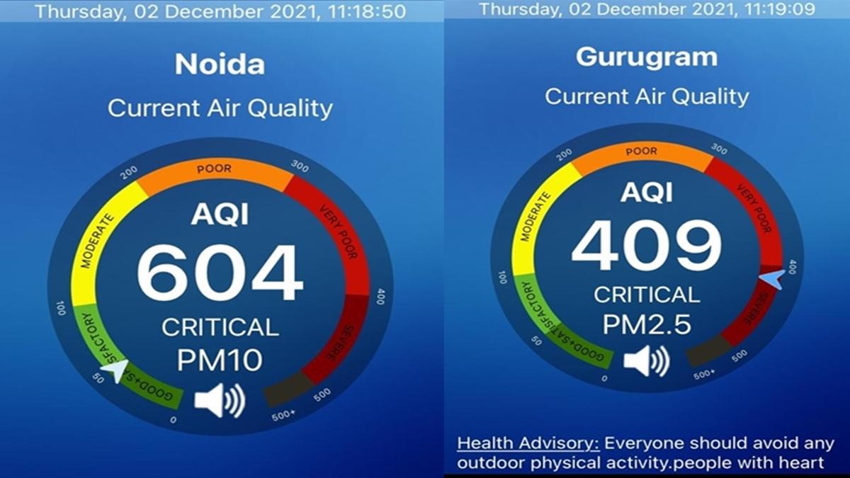 Delhi Pollution Level: सांसों पर पॉल्यूशन का पहरा! दिल्ली, गुरुग्राम और नोएडा में और जहरीली हुई ...