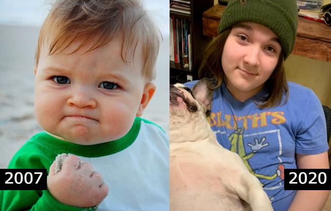 13 साल बाद वायरल मीम वाले इस बच्चे को पहचानना हुआ मुश्किल, कमाए इतने ...