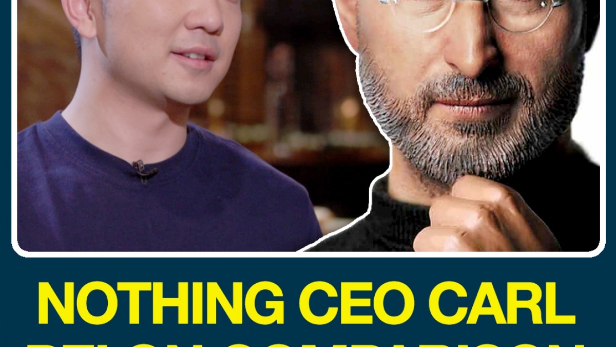 Nothing CEO Carl Pei On Comparison With Steve Jobs - BT TV - Business Today