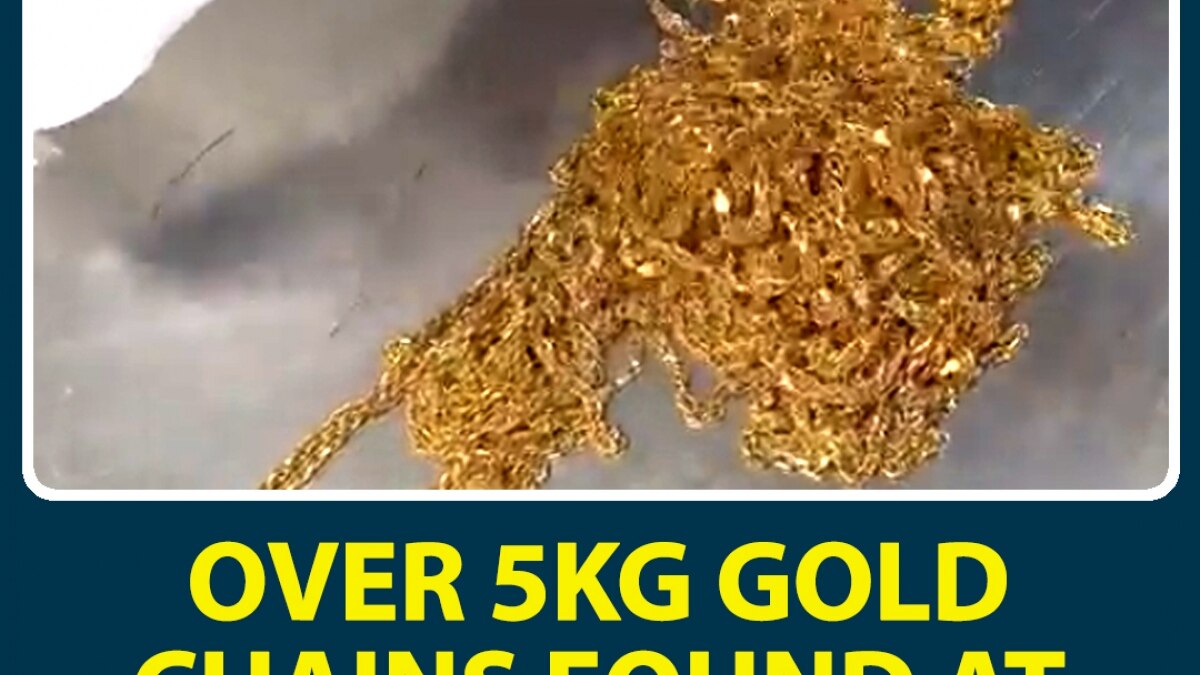 50 Gold Chains Found In Trolley Back Panel At Delhi Airport: 8 Uzbek ...