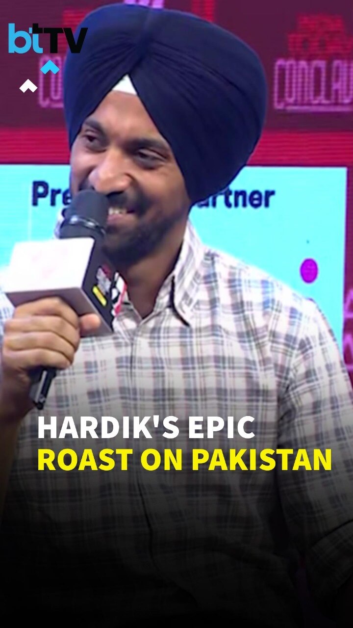 Indian Hockey Team Vice Captain Hardik Singh’s Epic Pakistan Mock | IT Conclave Mumbai ...