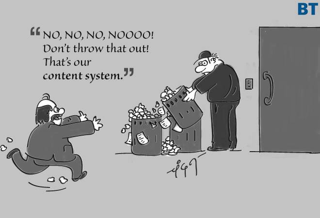 Cartoon: Content Management System - Cartoon: Content Management System ...