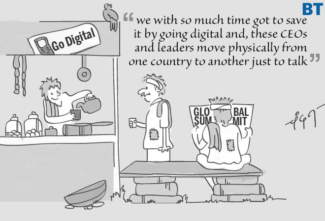 Cartoon: Global Summit - Cartoon: Global Summit BusinessToday