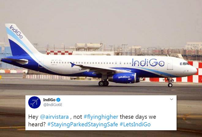 IndiGo lights up mood amid tense coronavirus situation; other 'sky ...