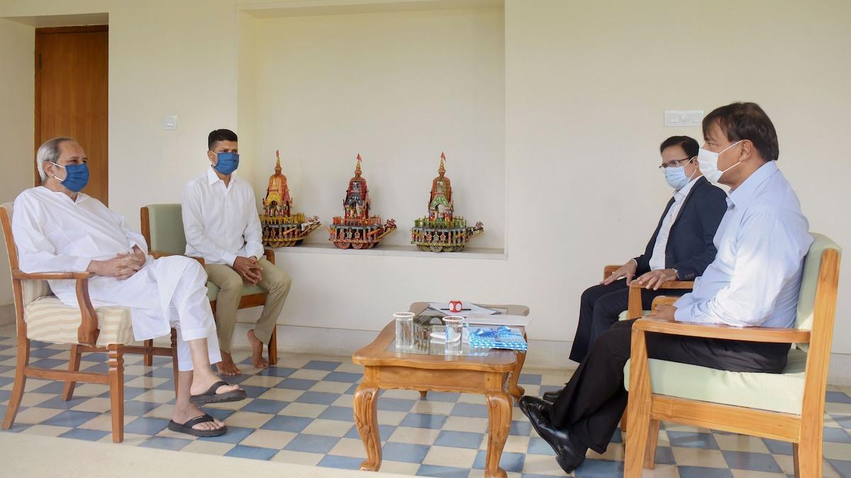 L N Mittal meets Rajasthan CM - BusinessToday