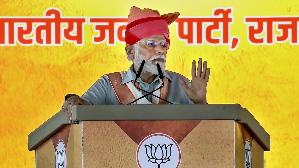 ‘Red diary will reveal Congress’ dark deeds,’ says PM Modi in Rajasthan; CM Gehlot responds ...