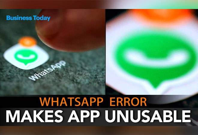 Whatsapp error makes app unusable and more tech news