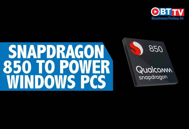 Video: Qualcomm launches Snapdragon 850 to power Windows PCs