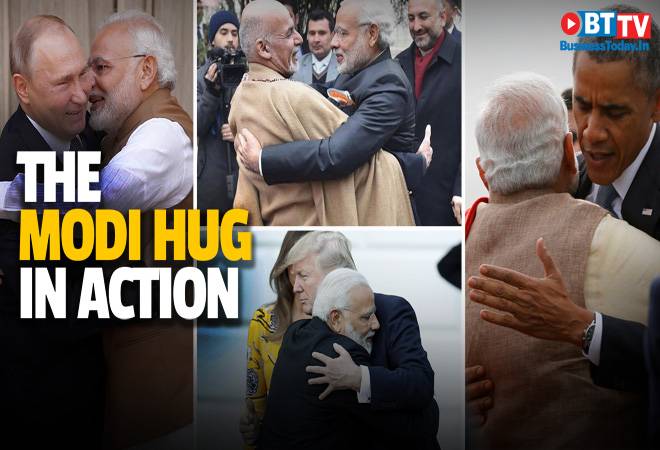 Video: When PM Modi hugged international leaders