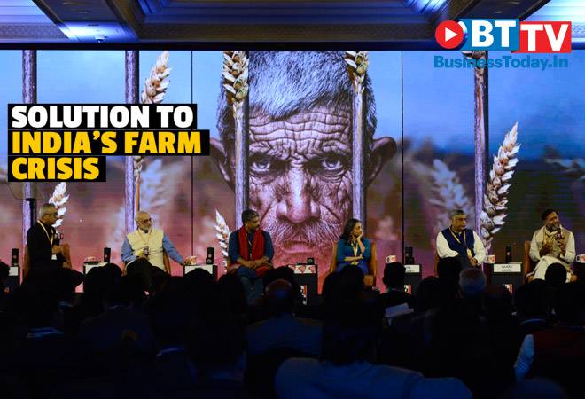 What are the possible solutions to India's farm distress?