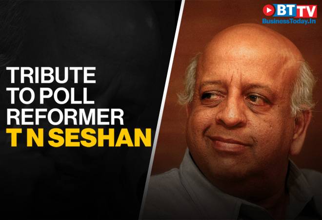 Tribute to former CEC and legendary poll reformer T N Seshan - News ...