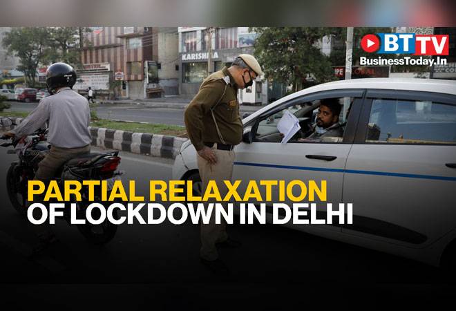 Partial relaxation of lockdown in Delhi: These services are restored ...