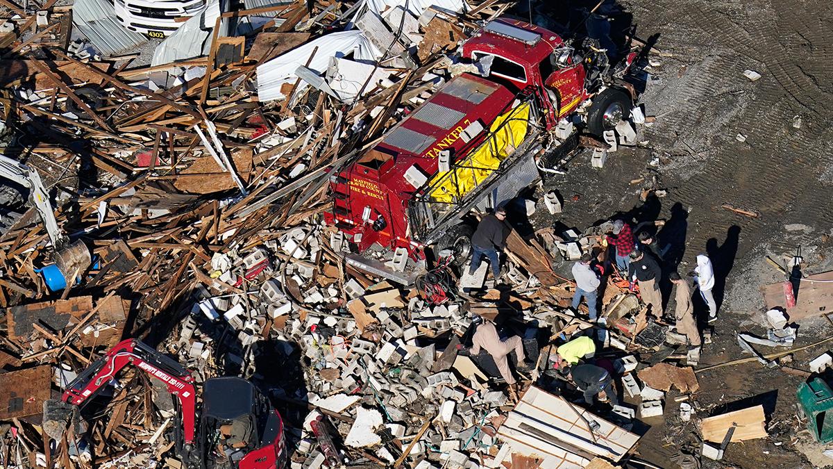 At least 100 dead as multiple cyclones hit U.S cities