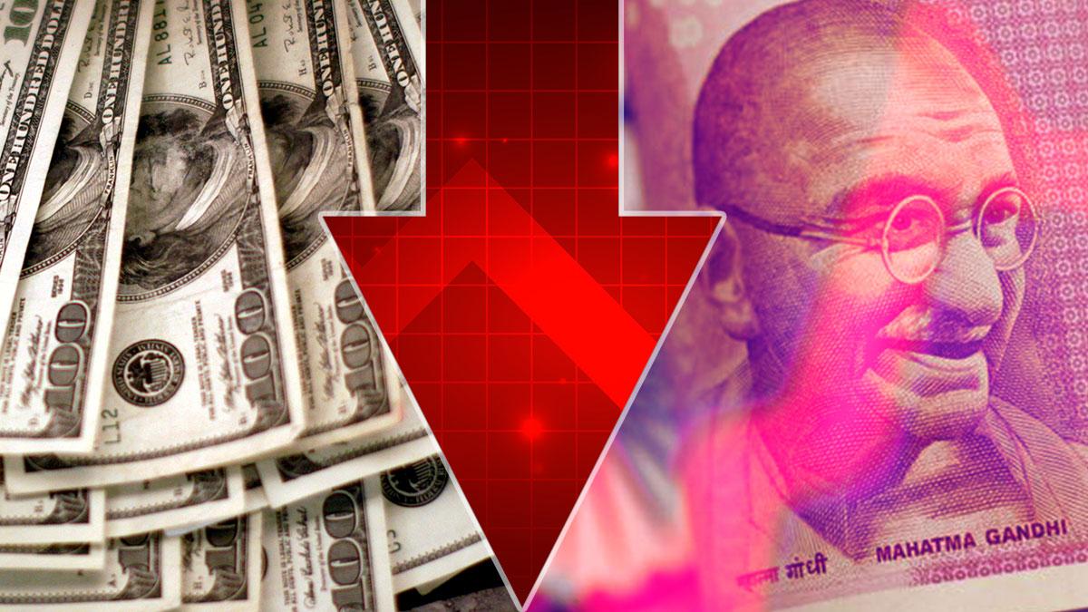 Why is the rupee continuously depreciating against the dollar