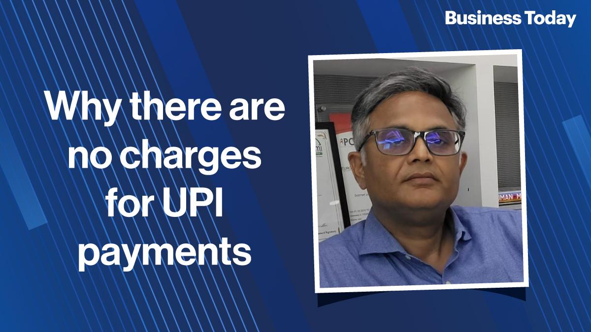 Why there are no charges for UPI payments