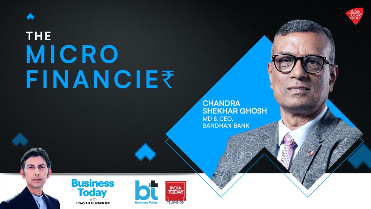 Chandra Shekhar Ghosh, MD & CEO,Bandhan Bank Exclusive With Udayan ...