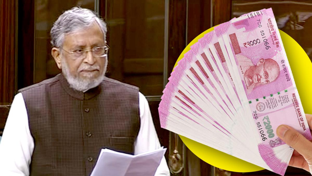BJP MP Sushil Kumar Modi On Lack Of Rs 2000 Currency Notes
