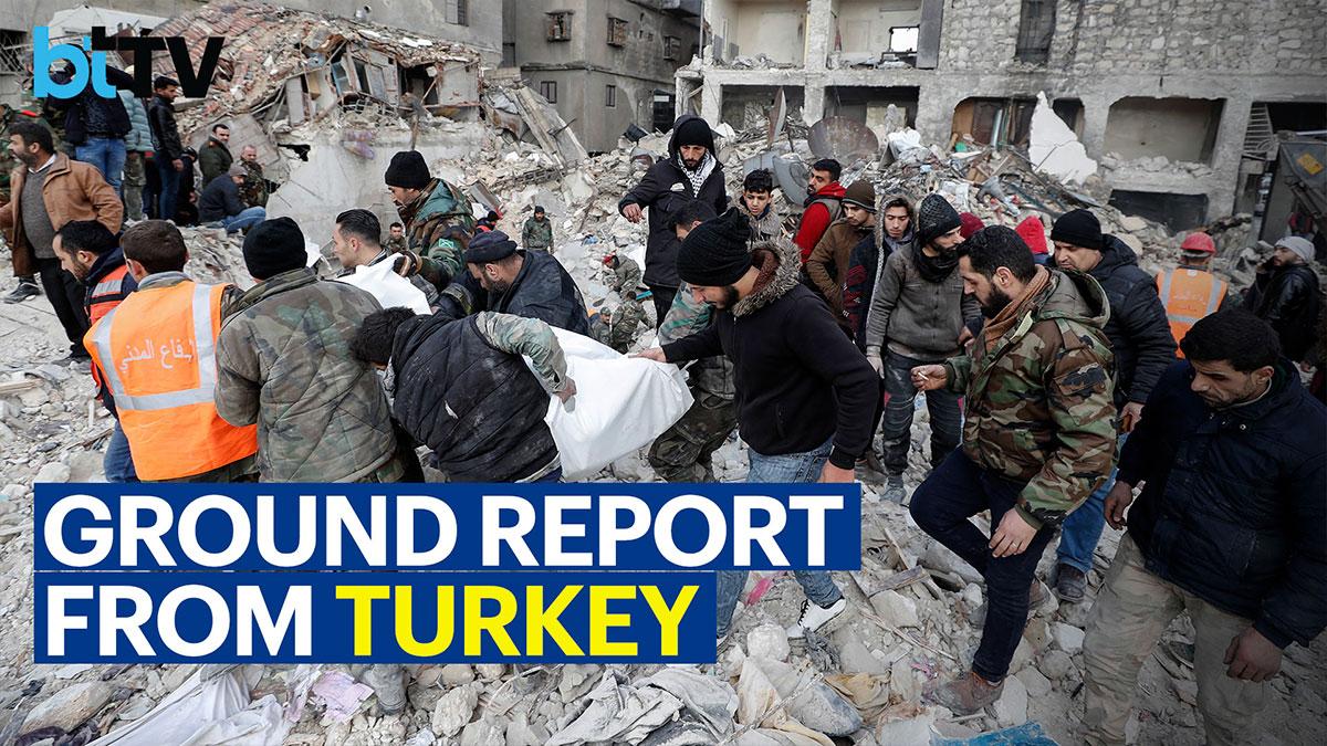 Horrific Visuals Of Earthquake In Turkey, Watch This Ground Report
