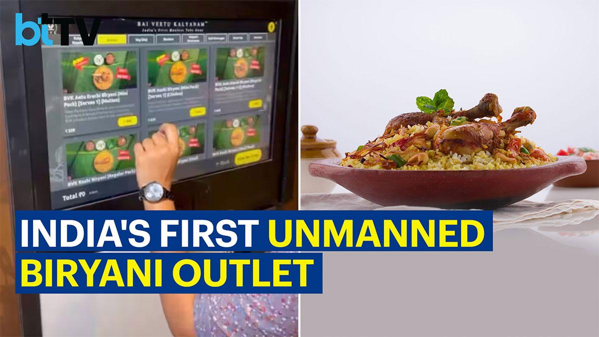 India's First Automated Biryani Takeaway Launched In Chennai - BT TV ...