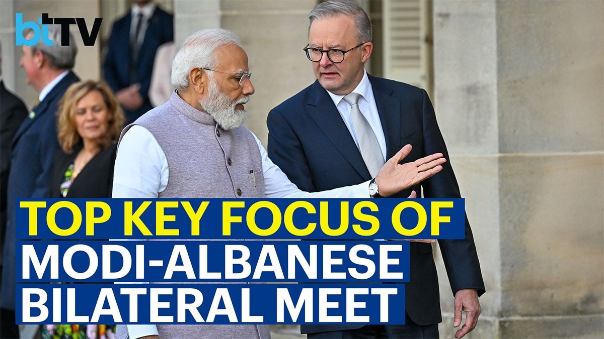 PM Modi Holds Bilateral Meeting With Australian Counterpart Anthony Albanese In Sydney