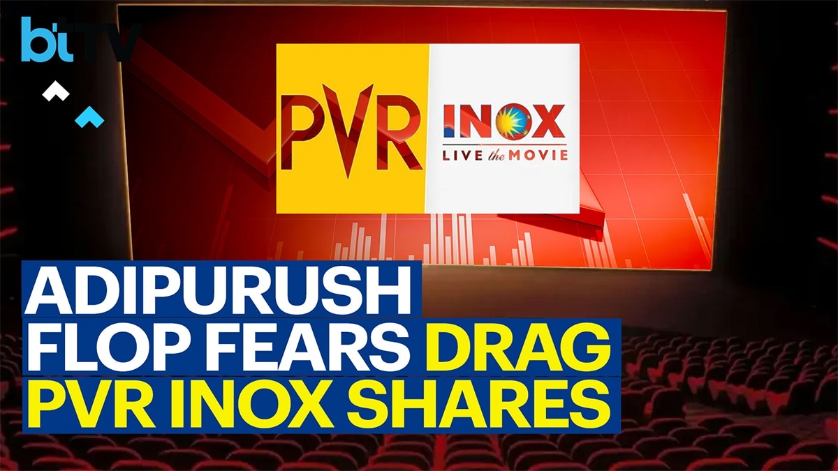 PVR-Inox Shares Slip 3.5% On Disappointing Reviews Of 'Adipurush'