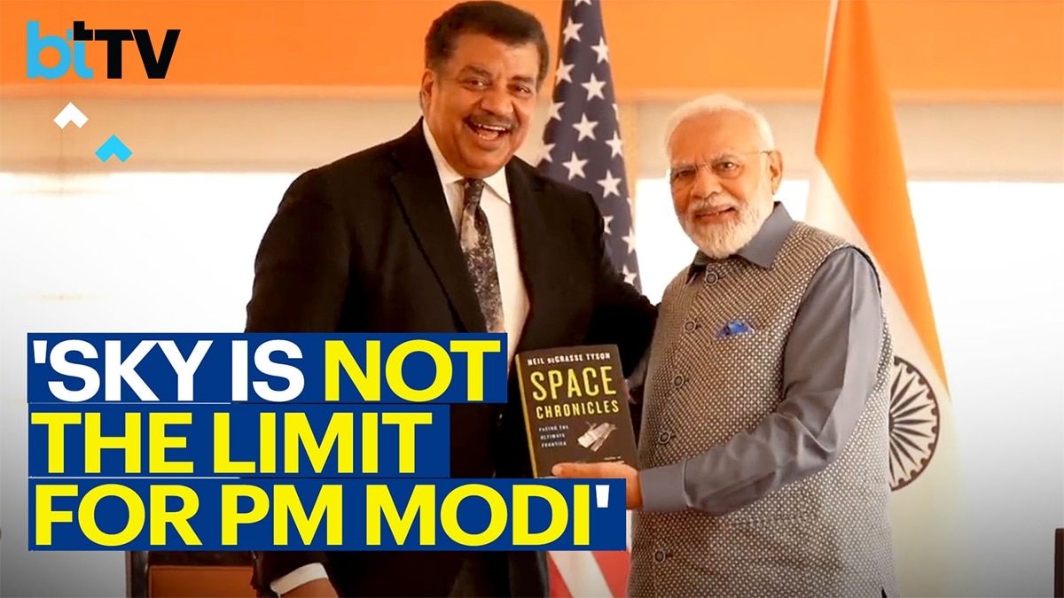 #ModiInUSA: Famous Astrophysicist Neil Degrasse Tyson Meets PM Modi ...