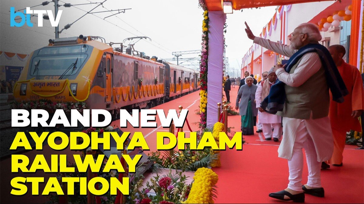 A Look At The Ayodhya Dham Railway Station; Architecture A Tribute To Lord Ram