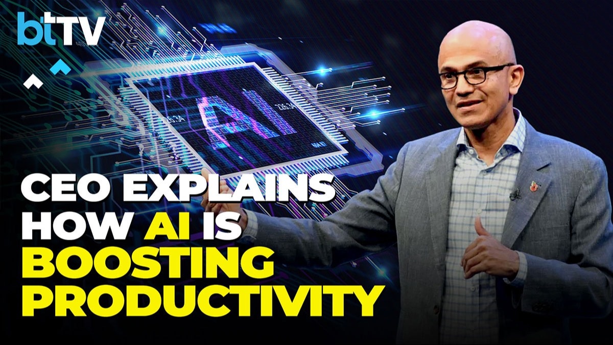 Microsoft's Satya Nadella Highlights Microsoft Copilot's Impact In India