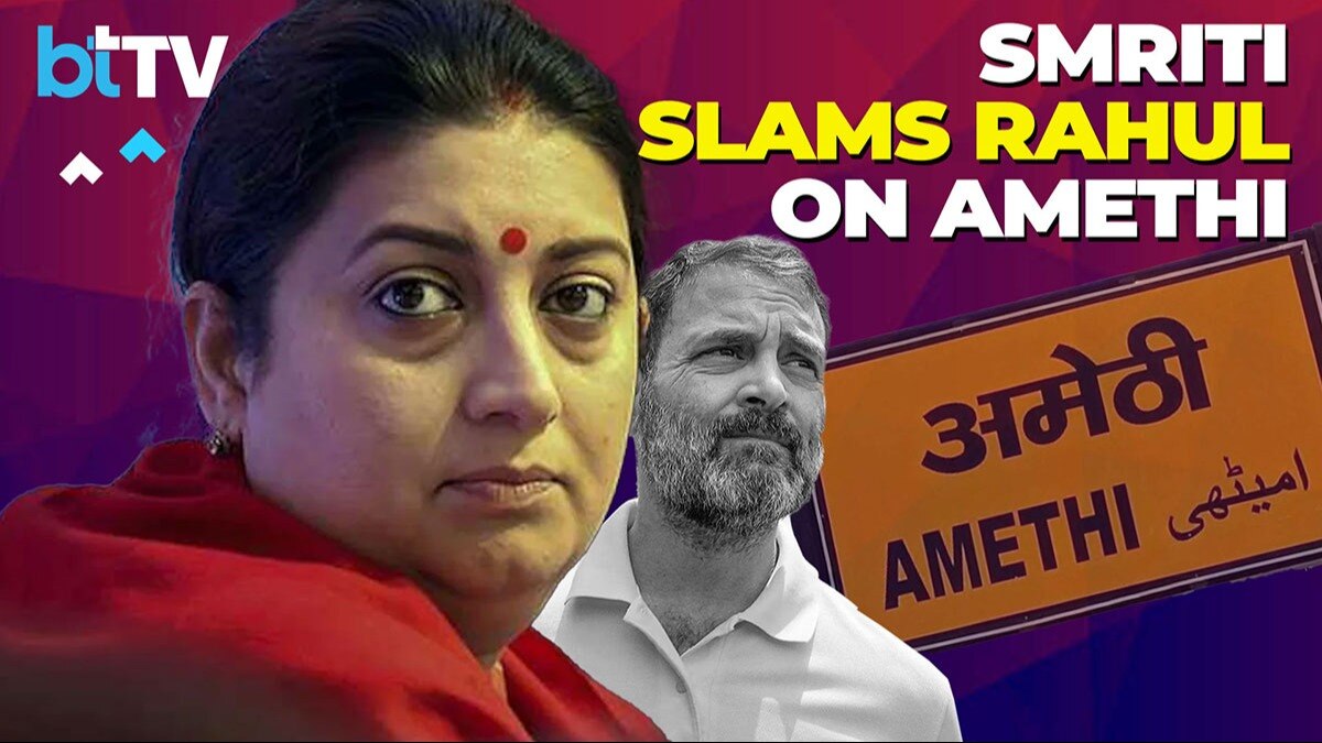 Smriti Irani Ramps Up The Heat On Gandhis Ahead Of Rahul’s Arrival In Amethi On Feb 19