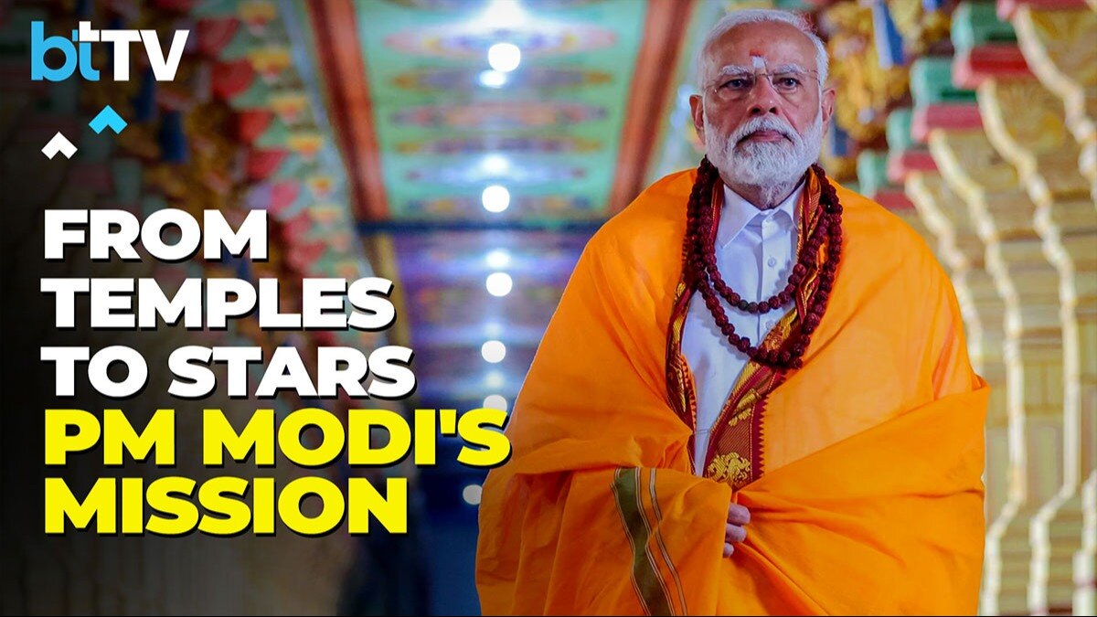 PM Modi's Southern Blitz: From Temples To Space, Conquering Hearts And ...