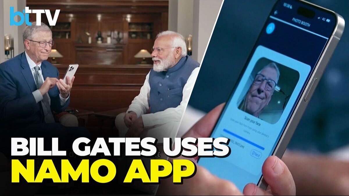 PM Narendra Modi Explains To Bill Gates How To Get Pictures With Him On ...
