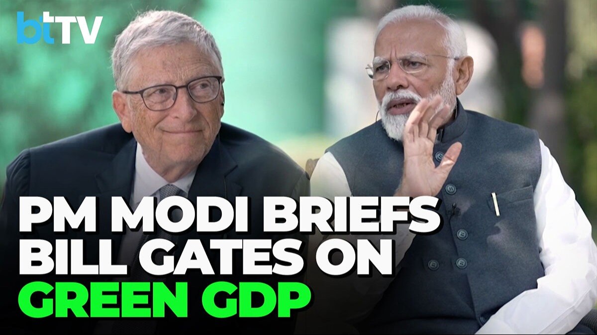 Charting A Greener Future: PM Modi's Green GDP Vision With Bill Gates ...
