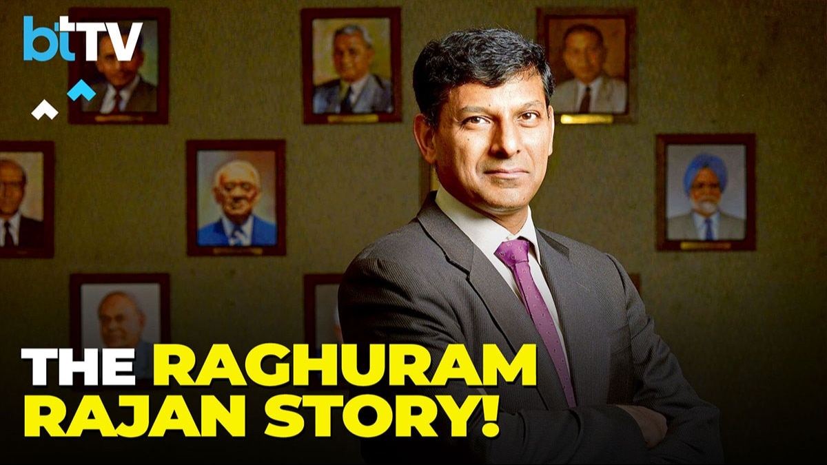 Raghuram Rajan Shares His Journey Of Becoming The RBI Governor - BT TV BusinessToday