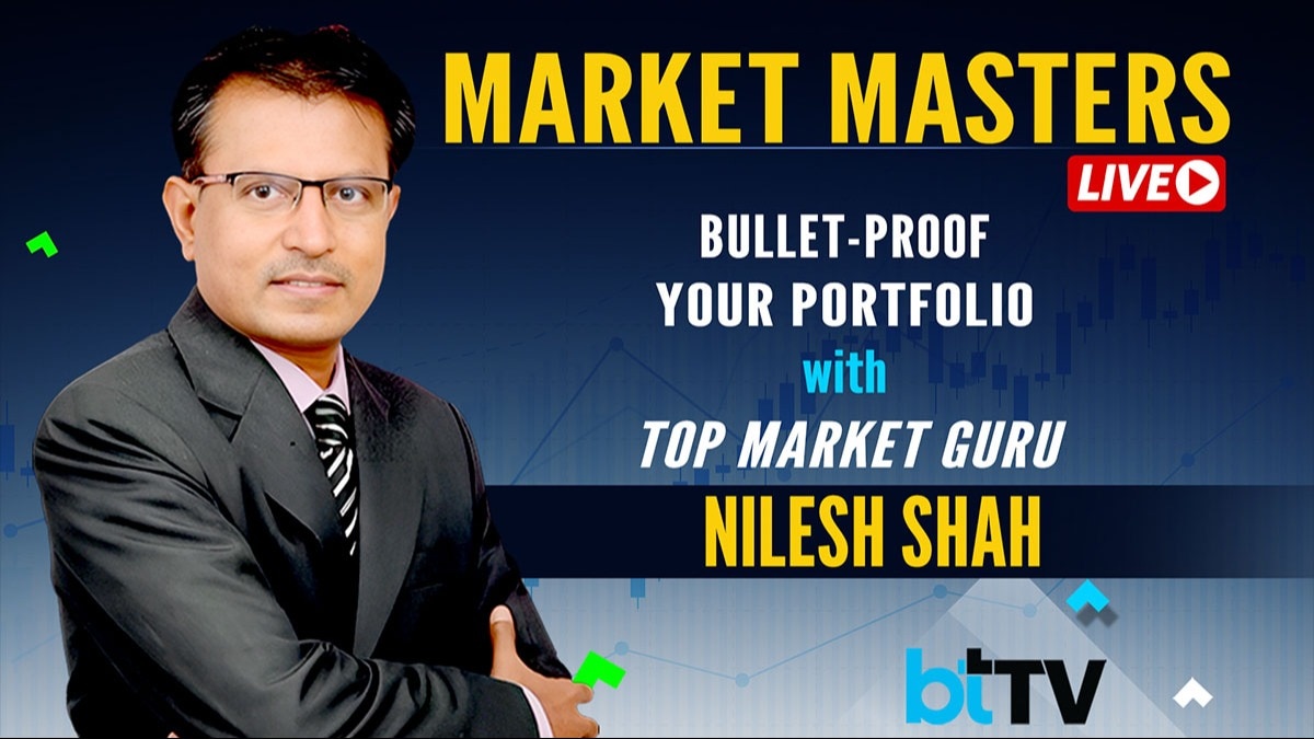 Market Masters Live With Top Market Guru Nilesh Shah, MD, CEO, Kotak ...