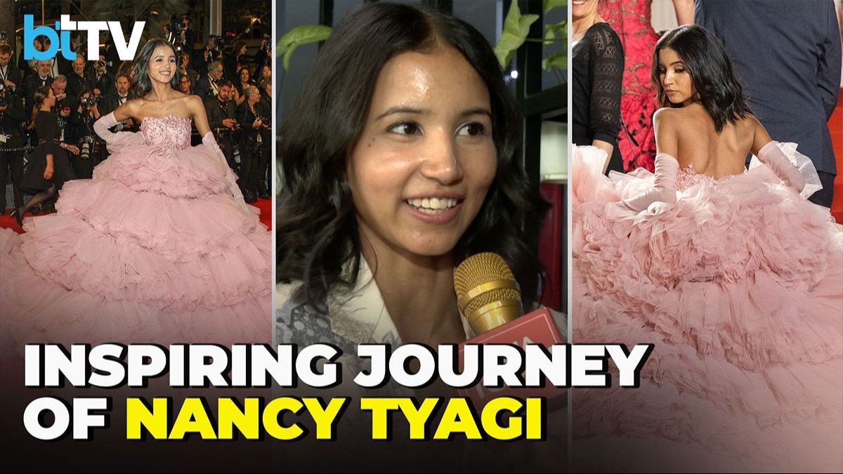 Exclusive Nancy Tyagi Shines At Cannes 2024, Receives Wide Acclaim For Self-Stitched Gowns
