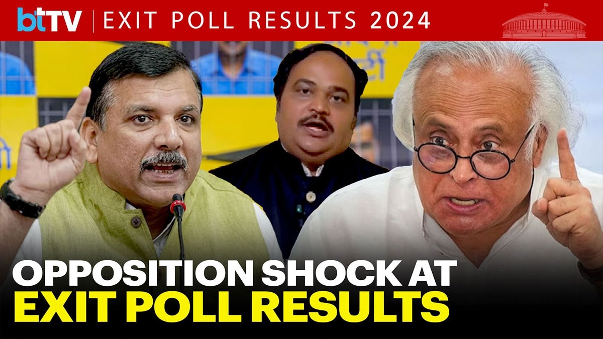 Political Leaders React To Predictions Of NDA's Landslide Victory - BT TV BusinessToday