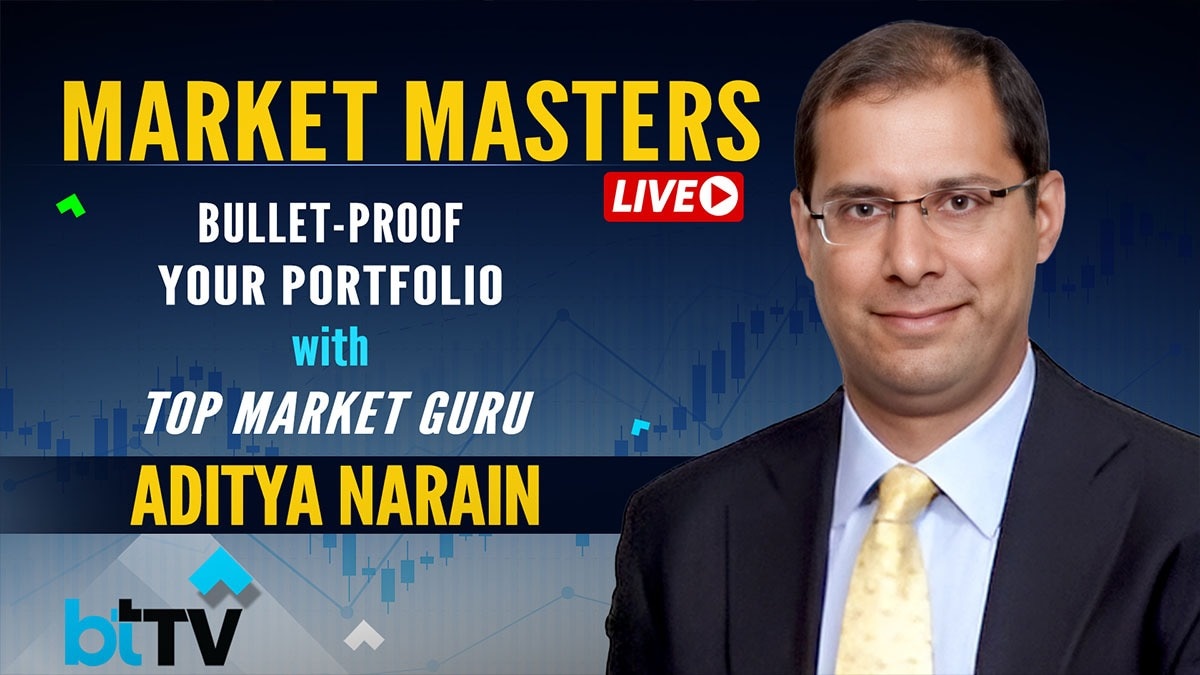 Market Masters Live With Top Market Guru Aditya Narain