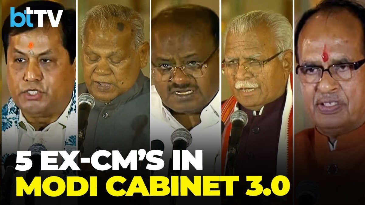 Who Are The 5 Ex-Chief Ministers In Modi Cabinet 3.0, & Their Ministry