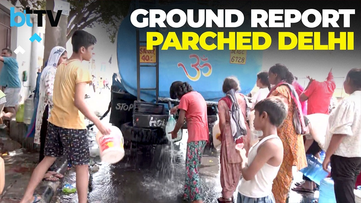 Exclusive Ground Coverage | Capital In Crisis: Delhi's Severe Water ...