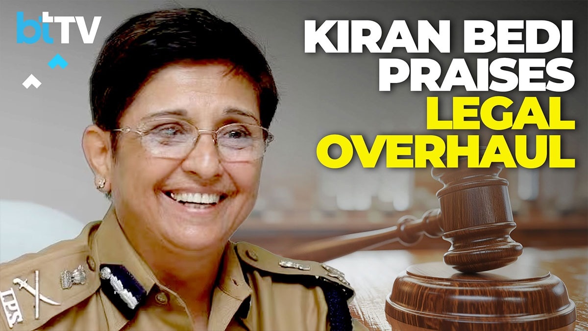Criminal Law Overhaul: Kiran Bedi Praises Police Re-Training And ...