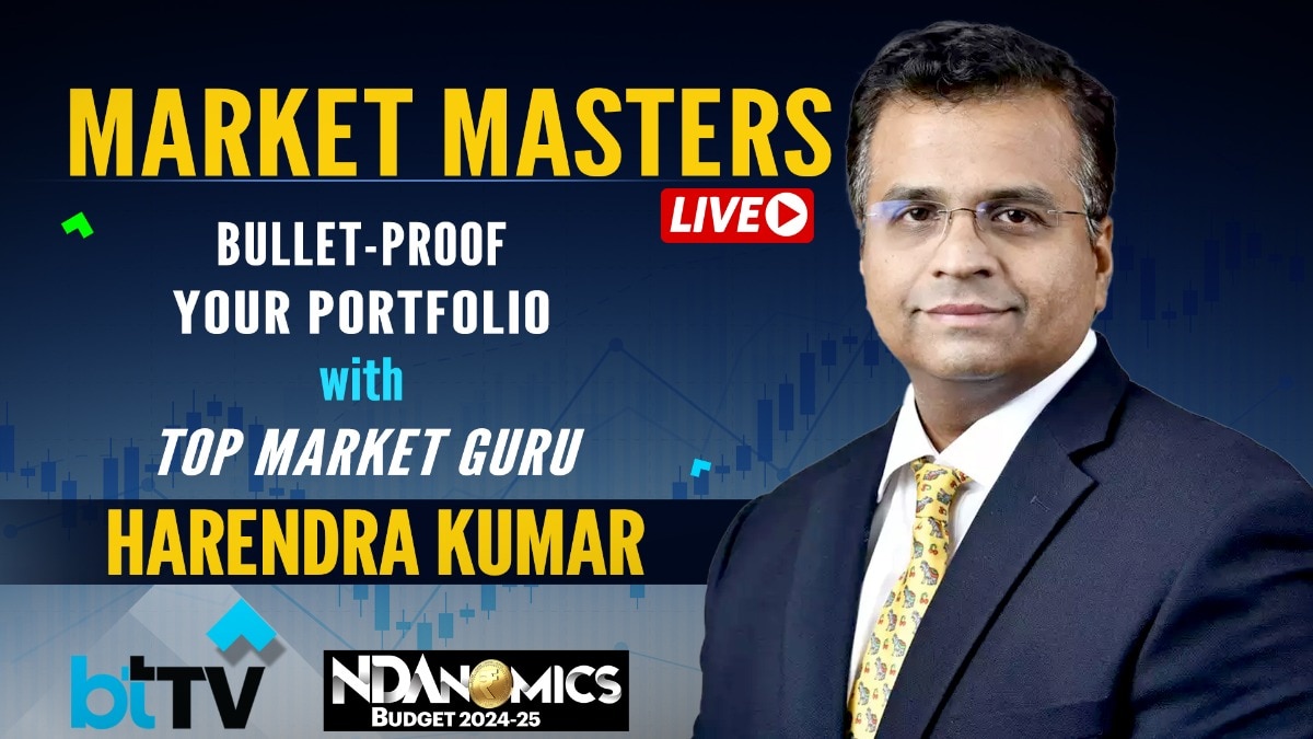 Market Masters Live With Top Market Guru Harendra Kumar