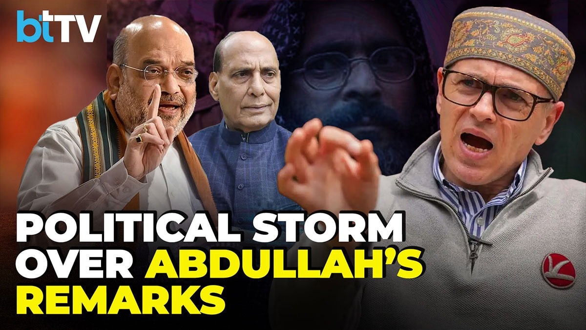 BJP Blasts Omar Abdullah Over Afzal Guru Remarks Amidst Kashmir Tensions