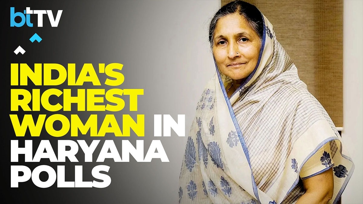 Billionaire Biz Woman Savitri Jindal In Haryana Poll Fight